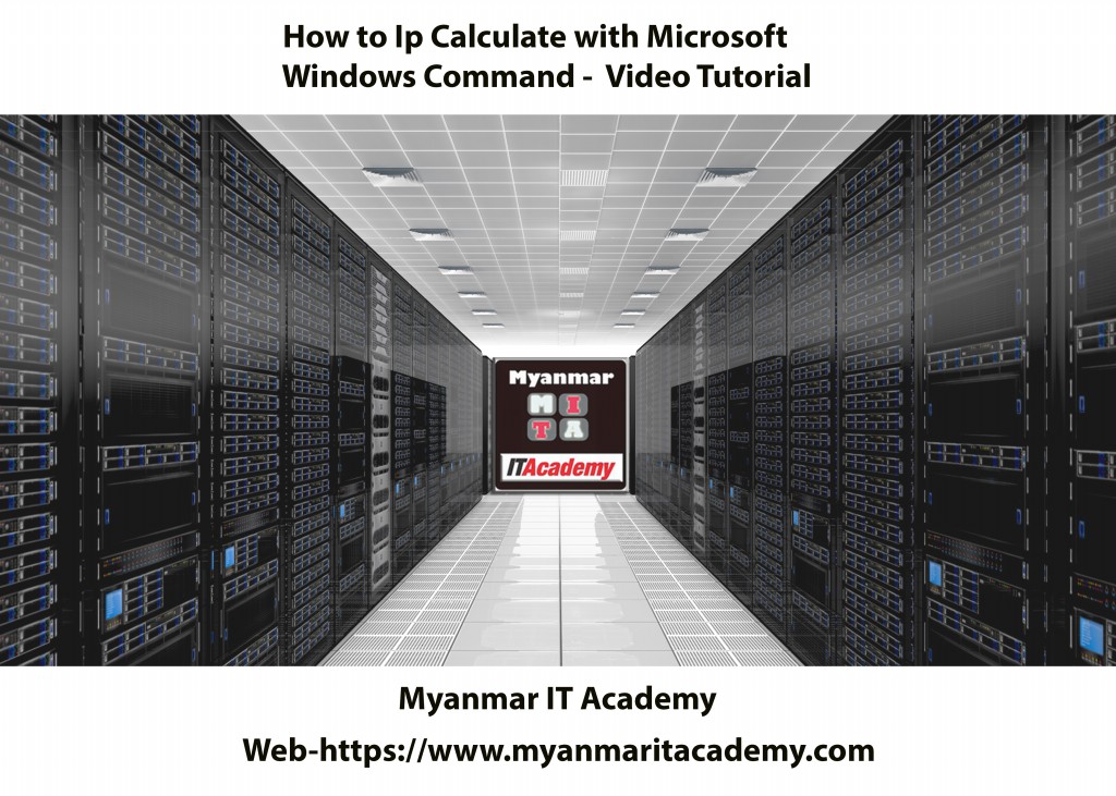 How to easy IP Calculate with Microsoft Windows Command Video Tutorial ...