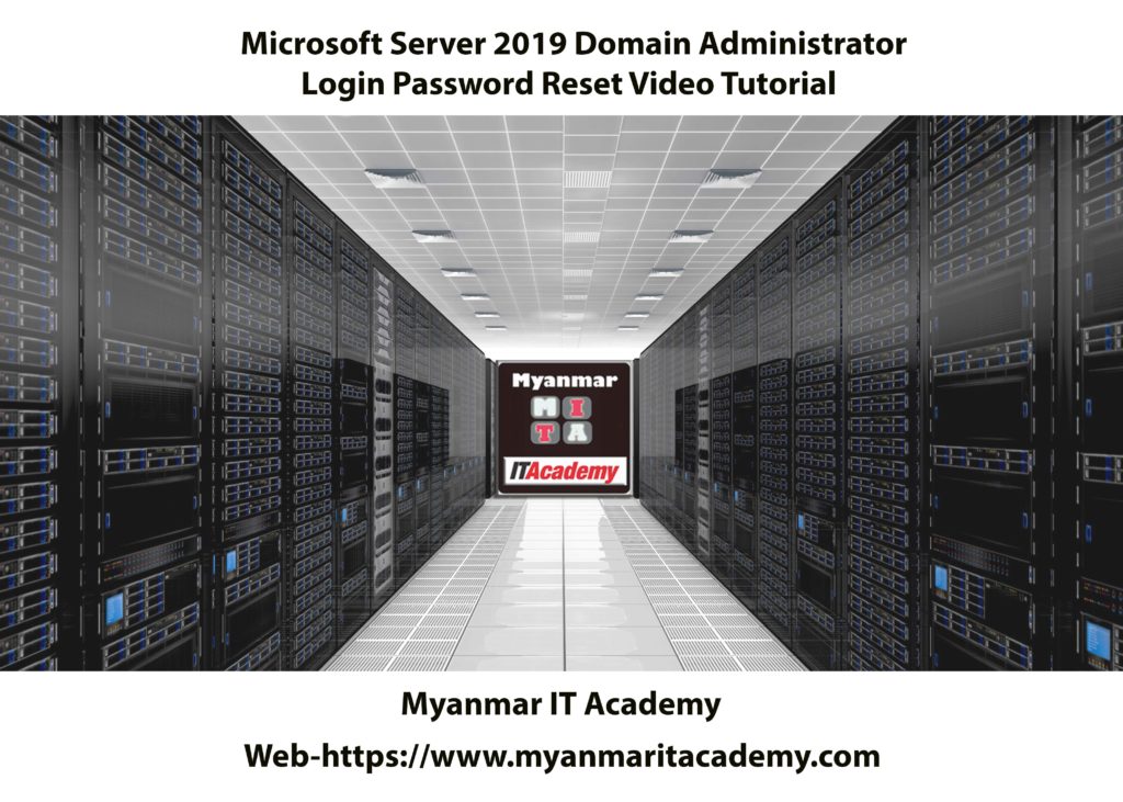 Microsoft Server 2019 Domain Administrator Login Password Reset Video ...