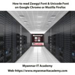 Myanmar Unicode Typing Tutor – Myanmar IT Academy