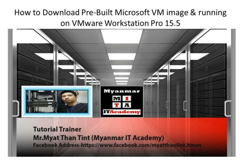 How to Download Pre-built Microsoft VM image & running on VMware ...